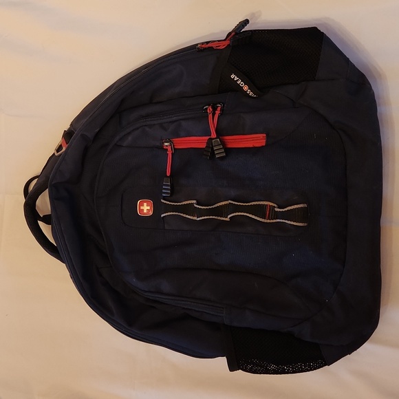 SwissGear | Bags | Navy Blue Swiss Gear Backpack | Poshmark